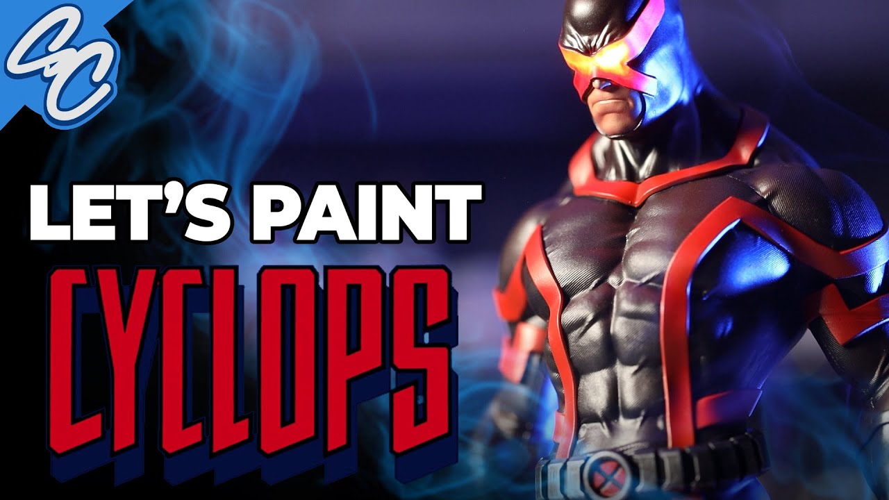 Let's Paint Cyclops - YouTube