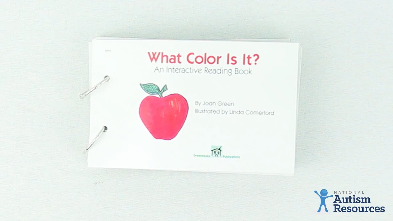 What Color is it? Interactive Reading Book - YouTube