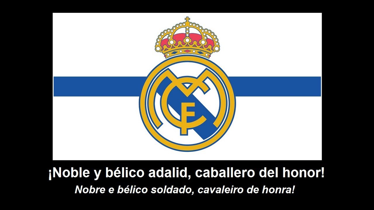 Himno del Real Madrid CF (ESP/PT-BR) - YouTube
