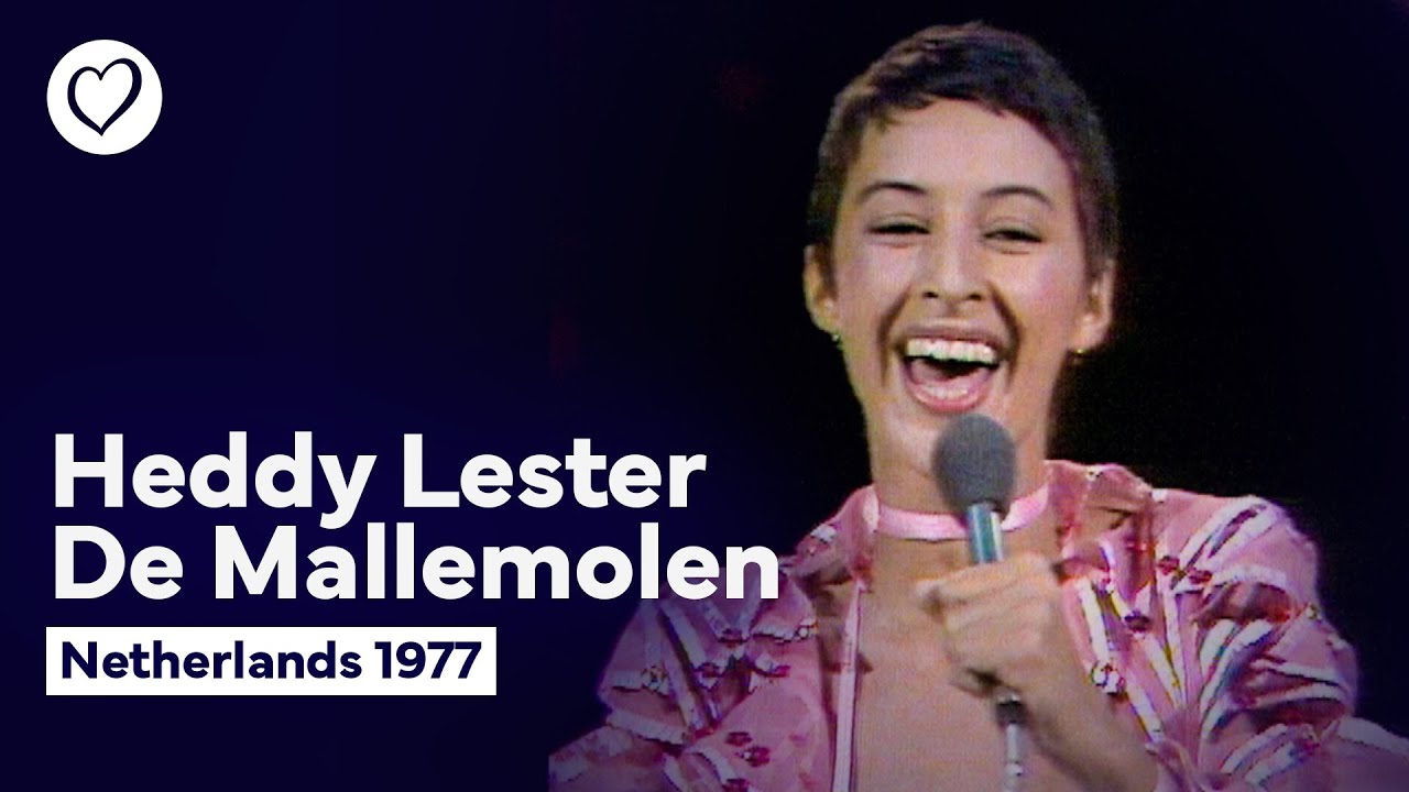 Heddy Lester - De Mallemolen | Netherlands 🇳🇱 | Eurovision 1977 ...