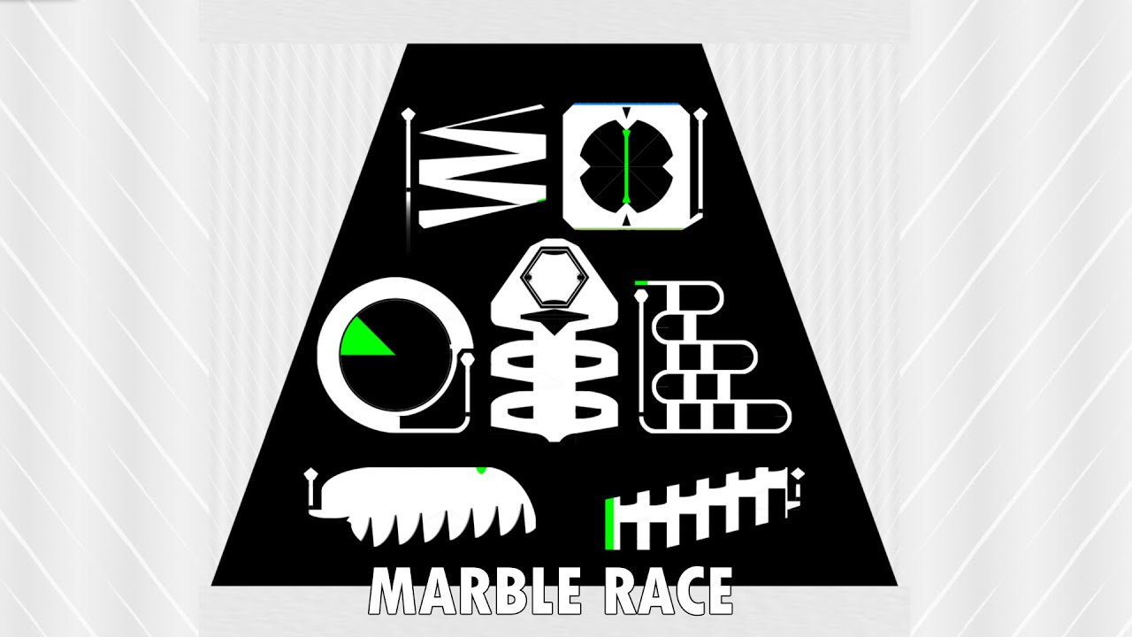 Marble Race: 12-Color Elimination - YouTube