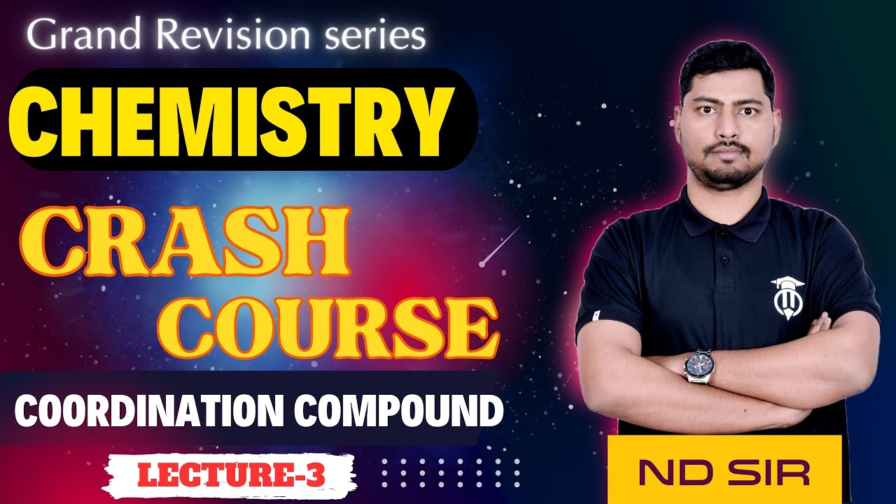 COORDINATION COMPOUND CLASS 12 | CHEMISTRY ONE SHOT |CFT | VBT| |EAN ...