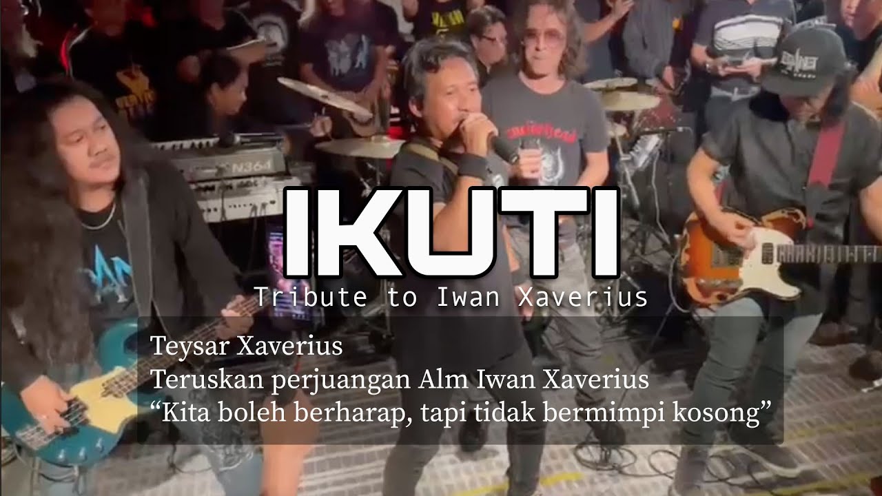 Ikuti - Edane Feat Robby Matulandi & Teysar Xaverius | Live At Tribute ...