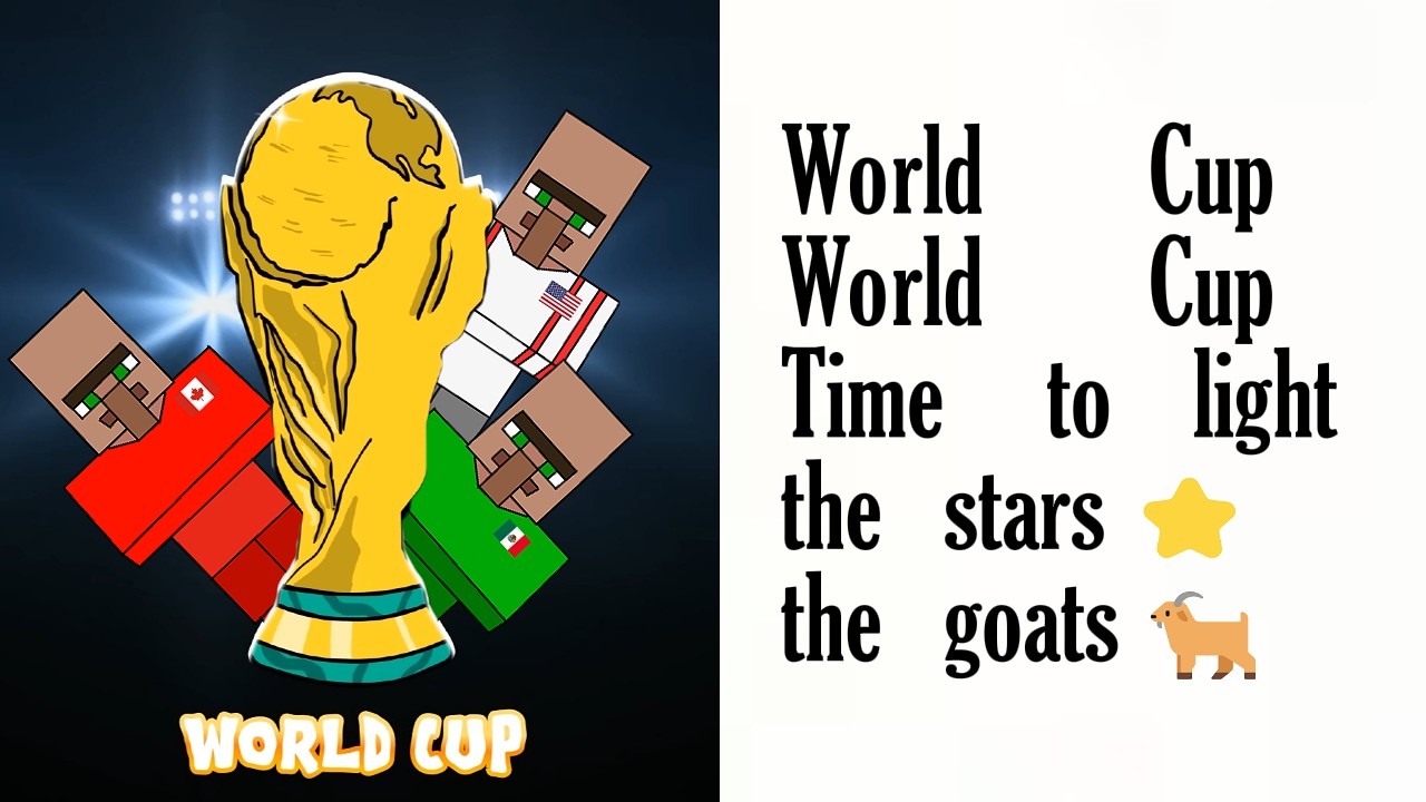 WORLD CUP 2026 Full Lyrics Version 🏆 - YouTube
