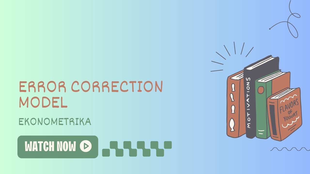 EKONOMETRIKA || PERTEMUAN 6 || CONTOH ECM - YouTube