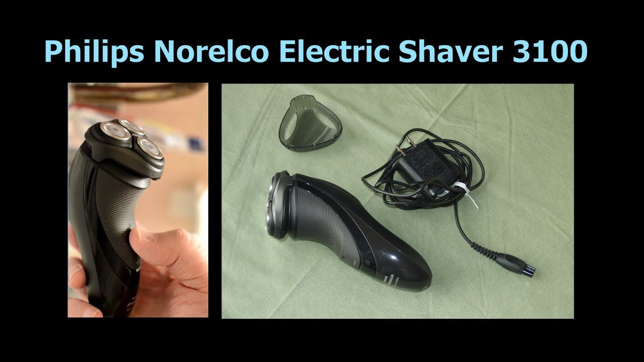 The Philips Norelco Electric Shaver 3100 - YouTube