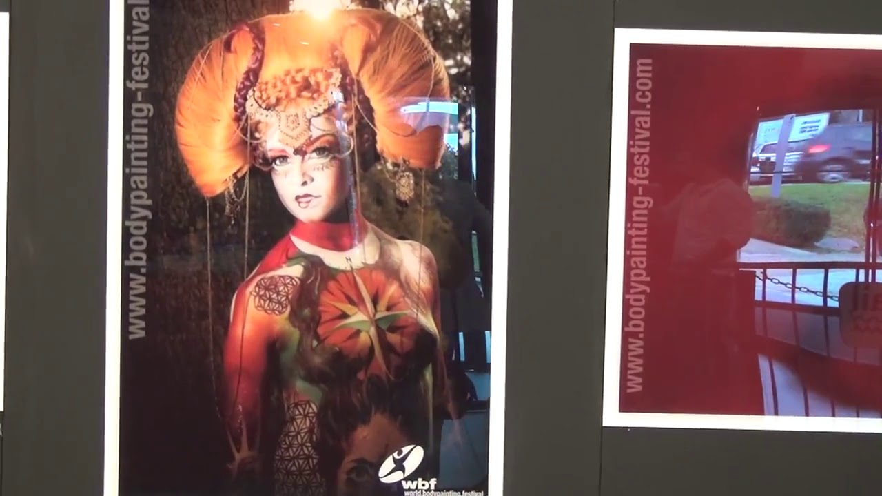 SWISS BODY PAINTING ART FESTIVAL - LUGANO 2013 Making Off - YouTube