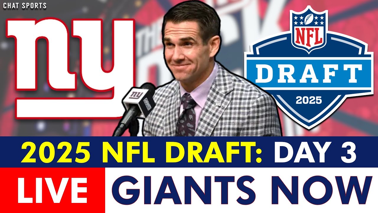 New York Giants NFL Draft 2025 LIVE Day 3 - YouTube
