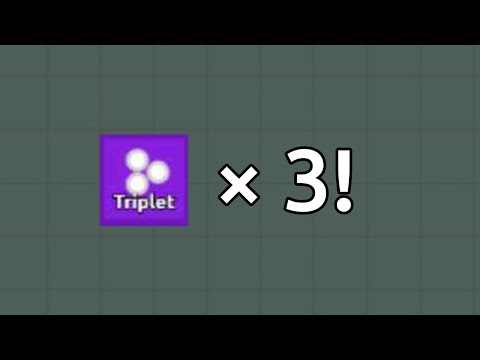 Florr.io - The Triple Triplet! - YouTube