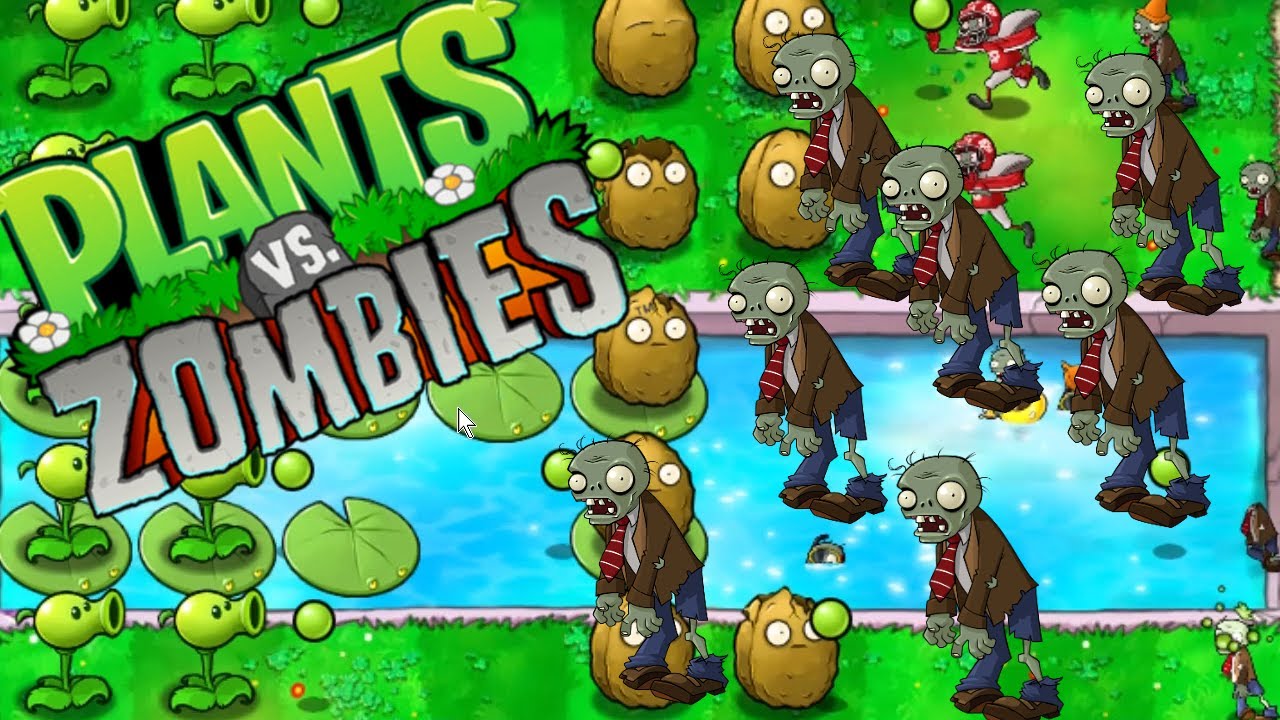 Plants VS Zombies - Minigames: Big Trouble Little Zombie - Ep 33 - YouTube