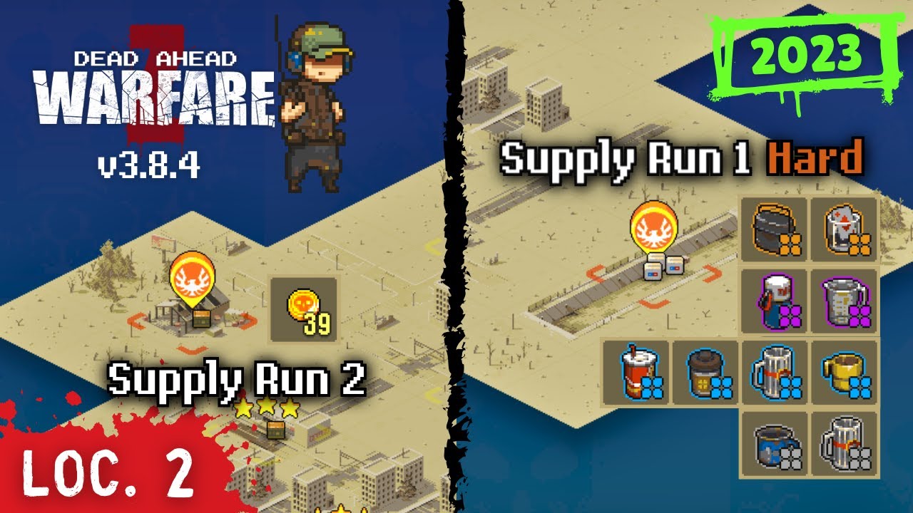 DAZW Update 2023 Location 2 Supply Run 1 (Hard) & 2 - Dead Ahead ...