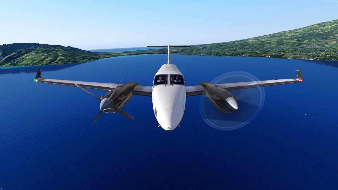 Prepar3d - Diversion after Engine #2 Failure - MilViz KA350i - YouTube