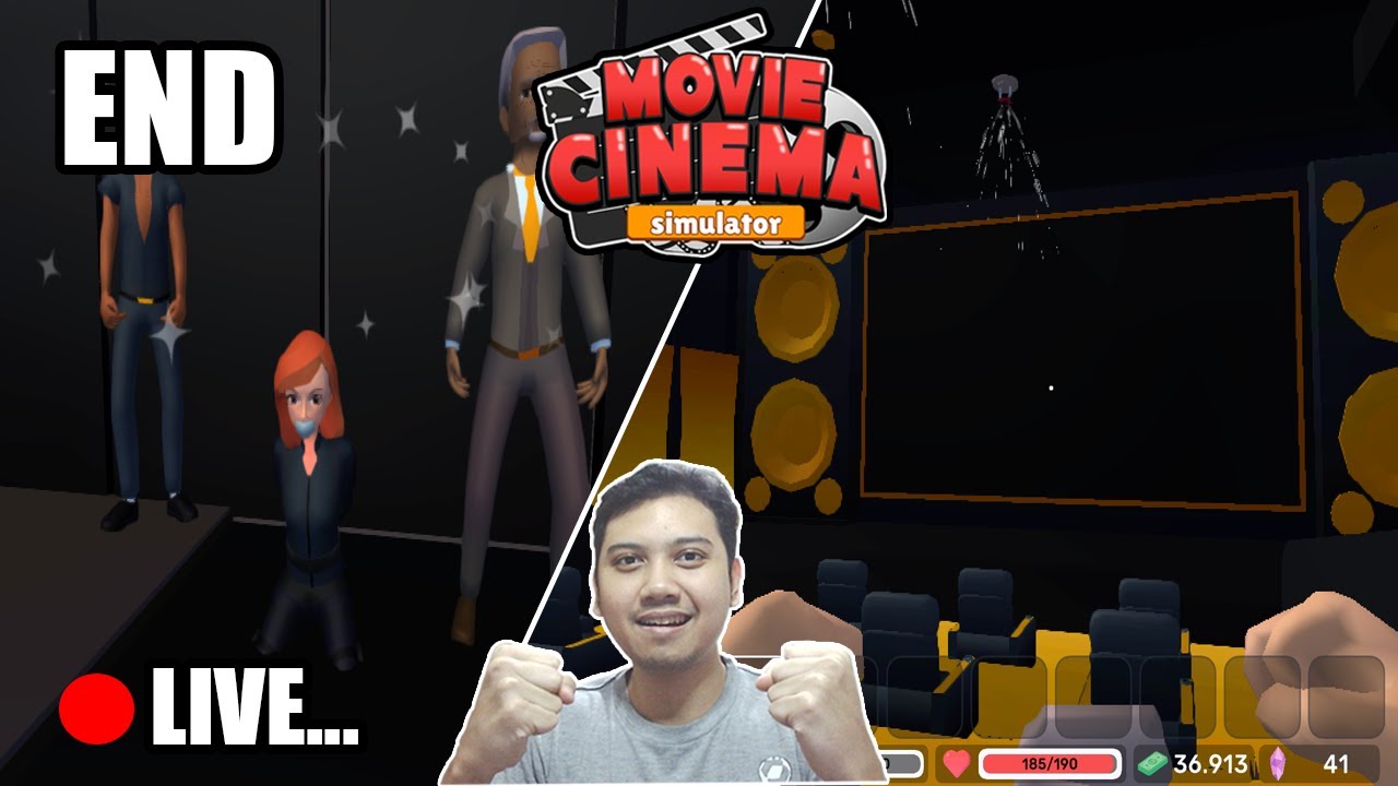 RESMI TAMAT DAN BIOSKOP KITA MENJADI MEGAH! | BIOSKOP SIMULATOR #9 ...