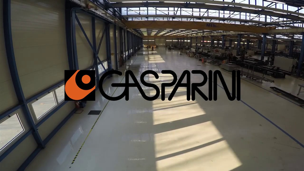 Gasparini - Roll forming machine work in progress - YouTube