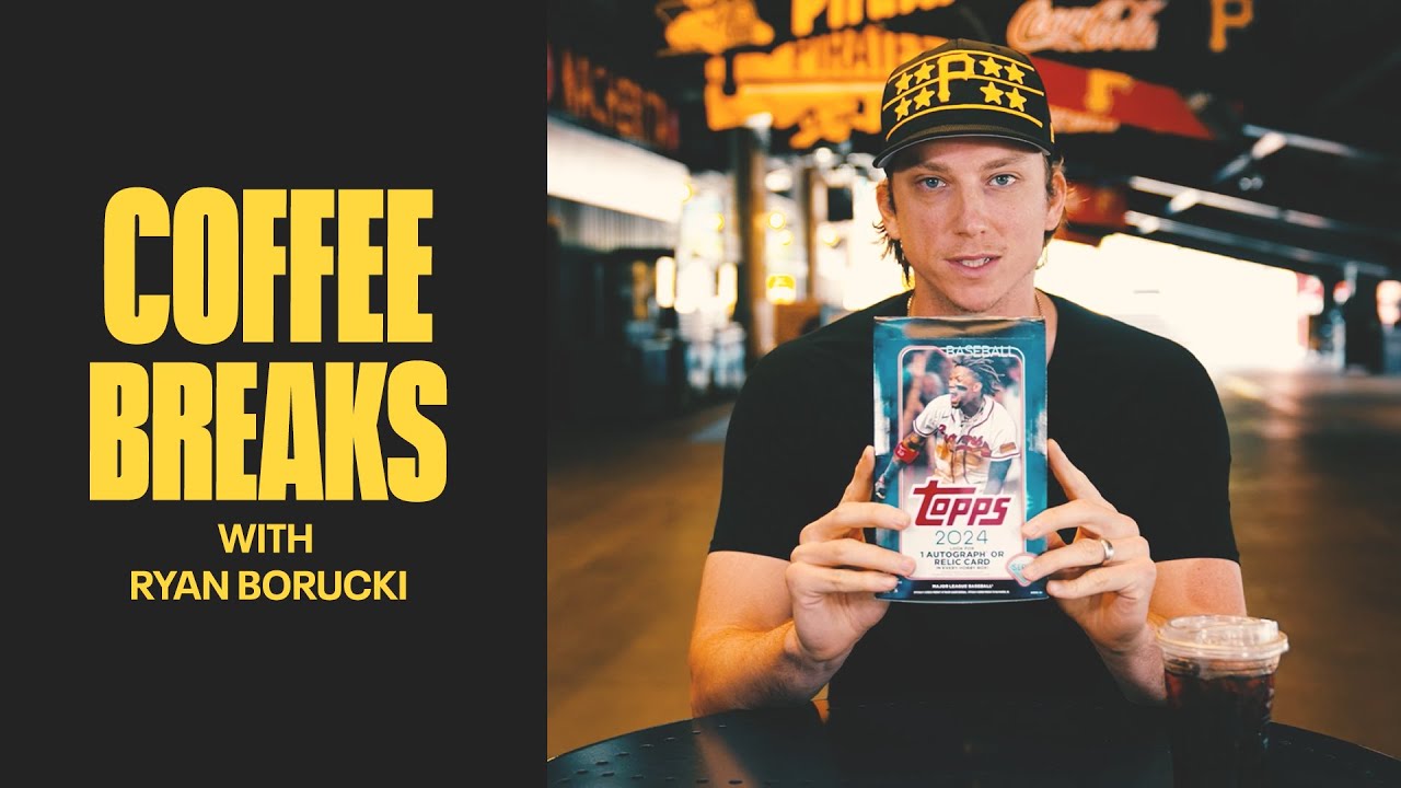 Ryan Borucki Breaks a Box of Topps Series 1 Baseball Cards | Pittsburgh ...
