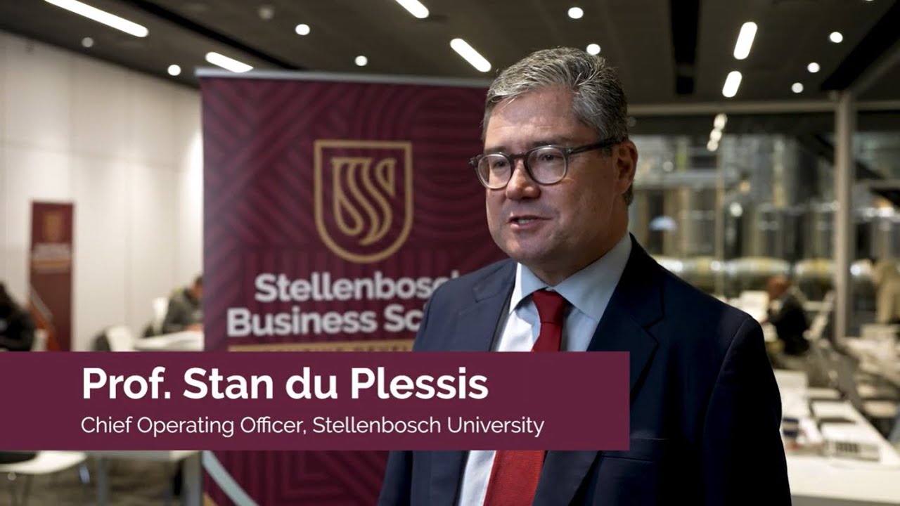 Prof. Stan Du Plessis | SBS-ED Executive Development Programme 2024 ...