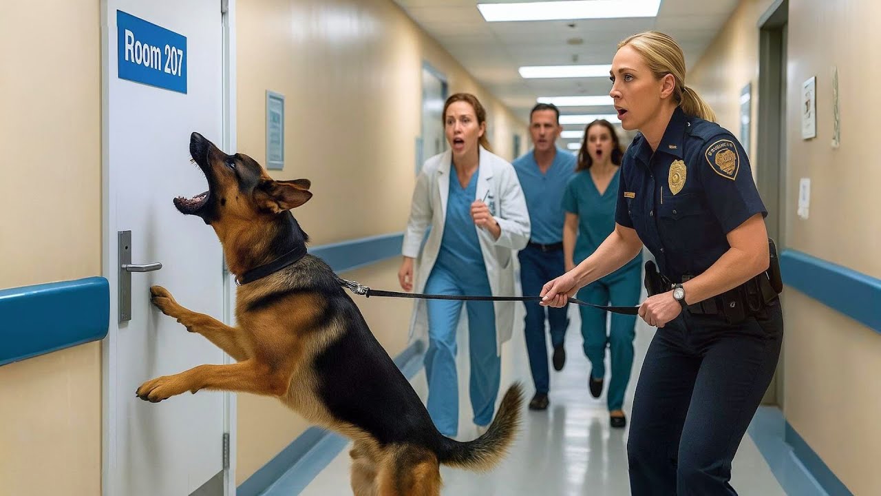 K9 Dog Kept Barking at Room 207 — What Officers Discovered Inside ...