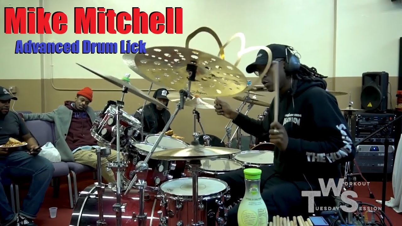 Mike Mitchell Advanced Drum Lick | by Marco Cirigliano - YouTube