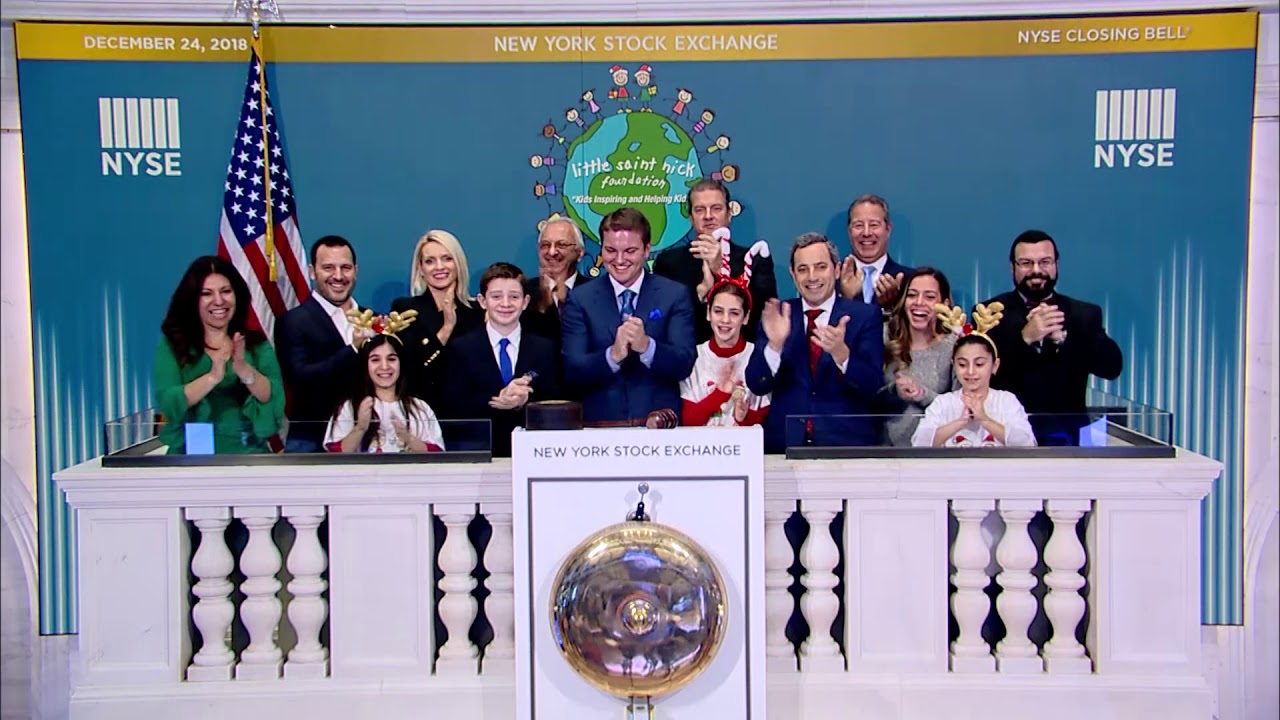 The Little Saint Nick Foundation NYSE Closing Bell Full Version - YouTube