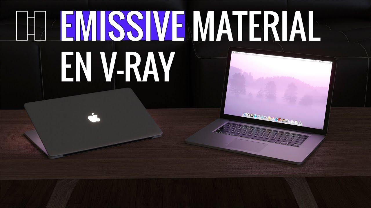 Materiales emisivos en Vray - Emissive Materials - YouTube