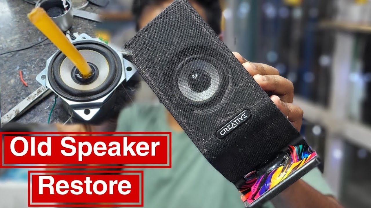how to repair bluetooth speaker | old speaker restoration - YouTube