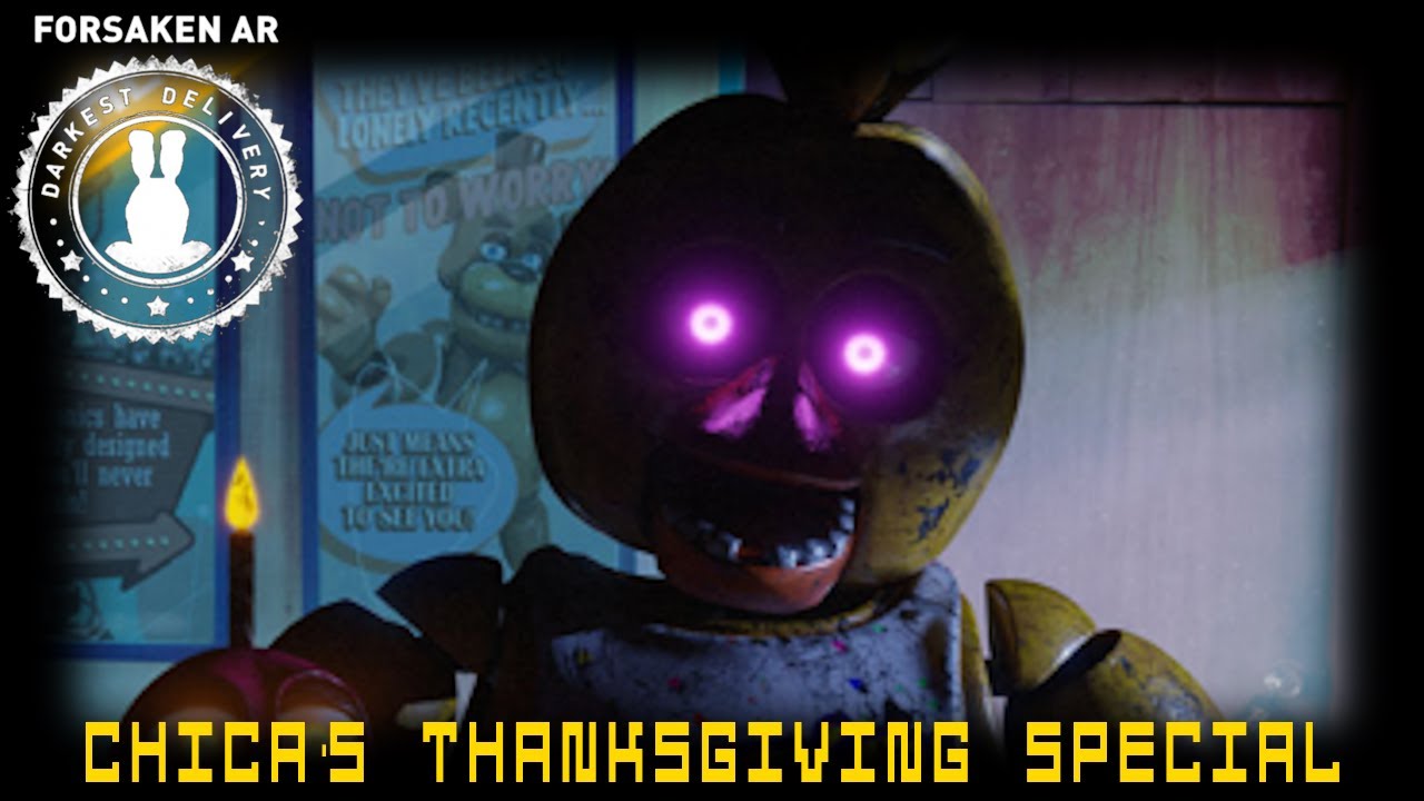Fighter Animatronics Like Old Times! (Forsaken AR Chica's Thanksgiving ...