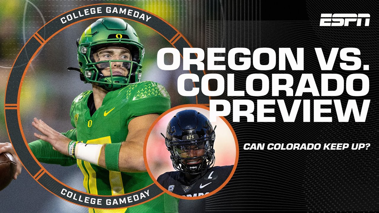 Can the Buffaloes KEEP UP? 👀 Oregon vs. Colorado PREVIEW | College ...