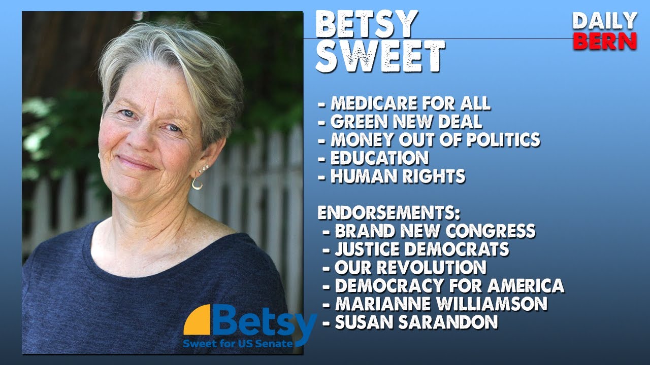 Conversation with Betsy Sweet - Progressive Democrat for US Senate from ...