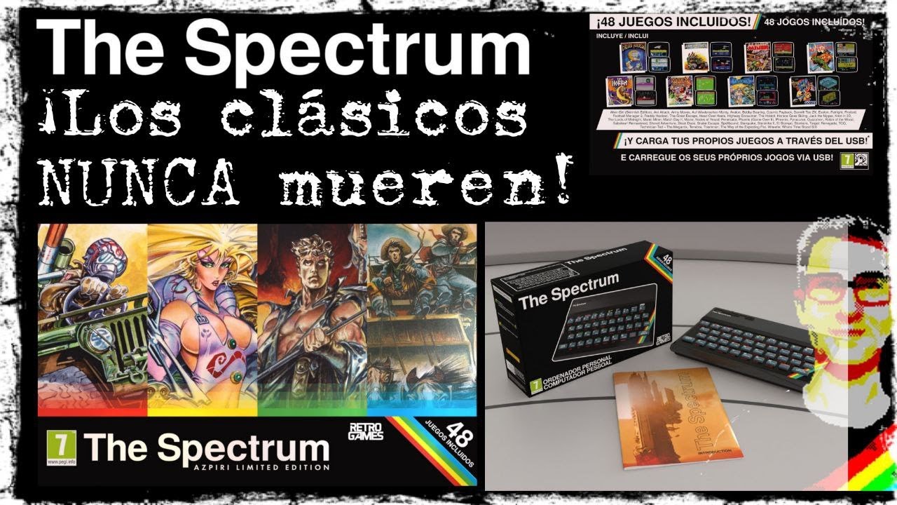 THE SPECTRUM (Retro Games Ltd) ¡Los CLÁSICOS nunca MUEREN! ZX SPECTRUM ...