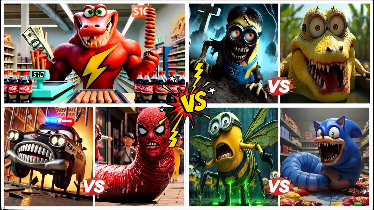 7 Monsters EXE Challenge - Spinning Wheel 3 - YouTube