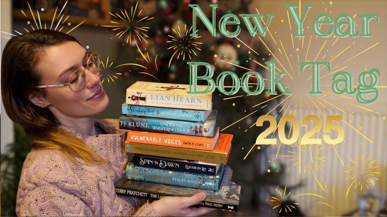 🎉 Happy New Year Everyone - New Year BookTag 2025 🎉 - YouTube