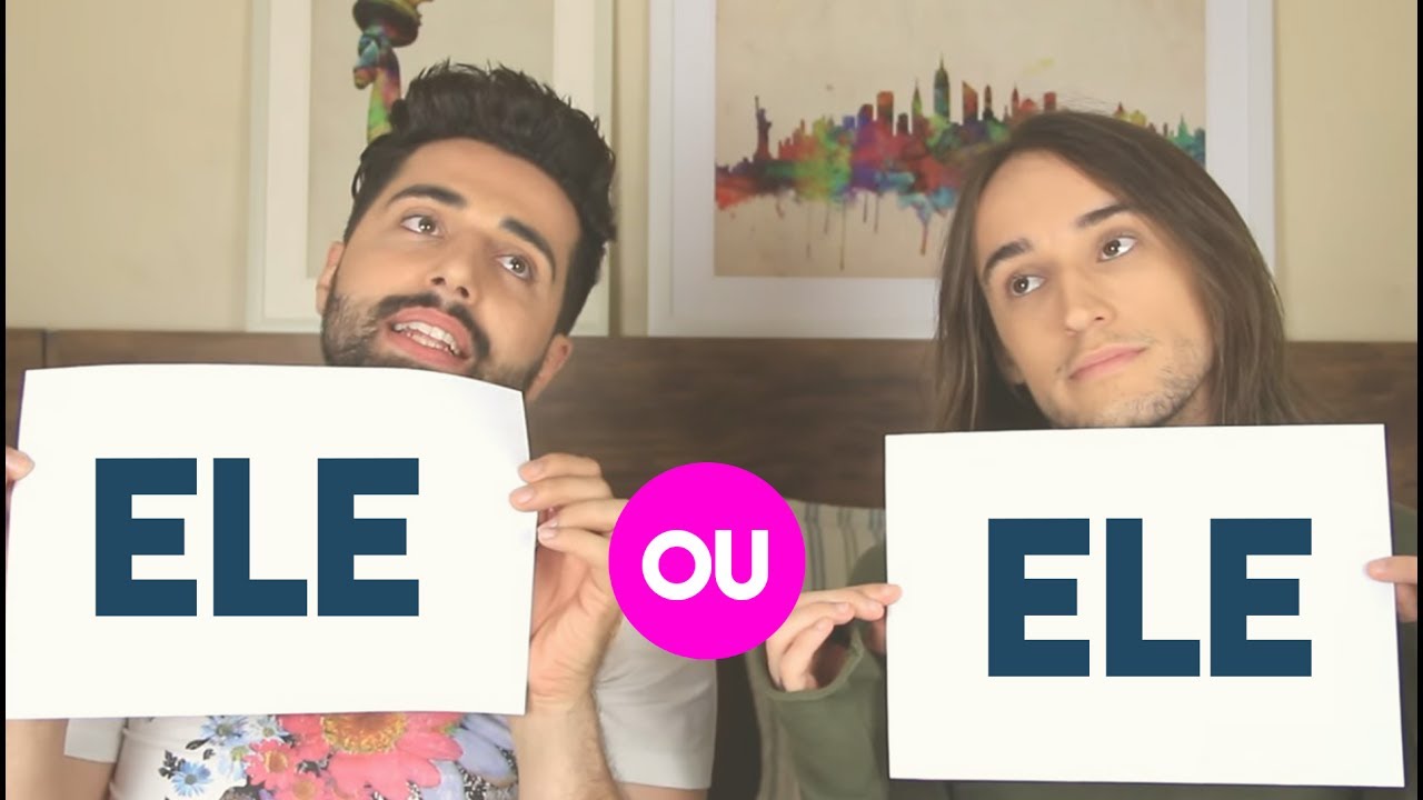 DESAFIO ELE OU ELE | O mundo de nós dois - YouTube