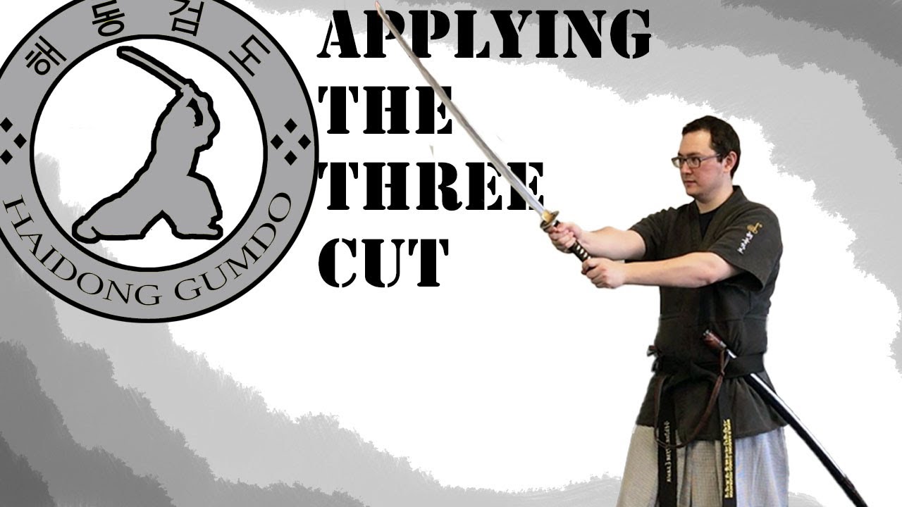 Form 1 Triple Cut Application - Haidong Gumdo Forms Application - YouTube
