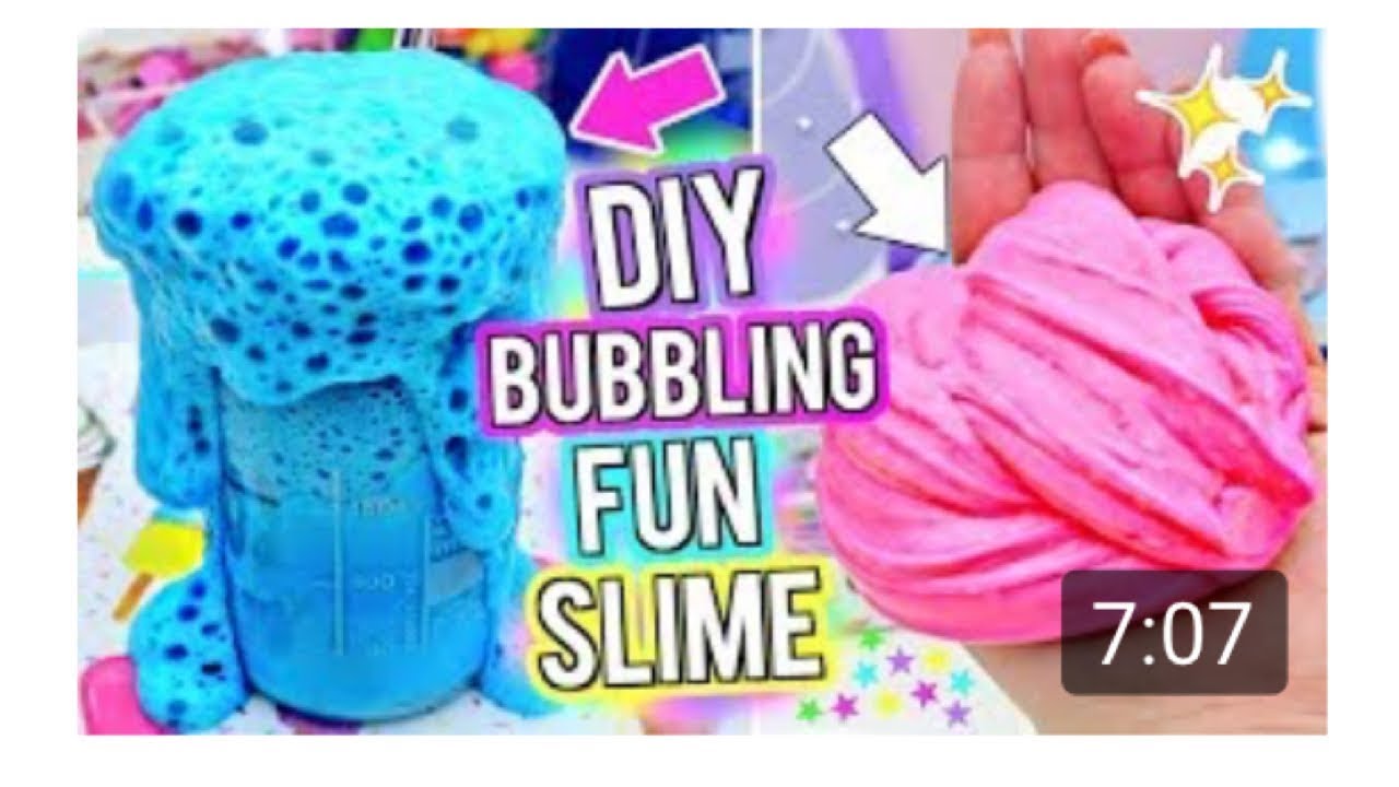 DIY BUBBLY Slime! How To Make The MOST FUN BUBBLING SLIME Ever ...