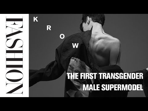 Meet Krow, the World’s First Transgender Male Supermodel