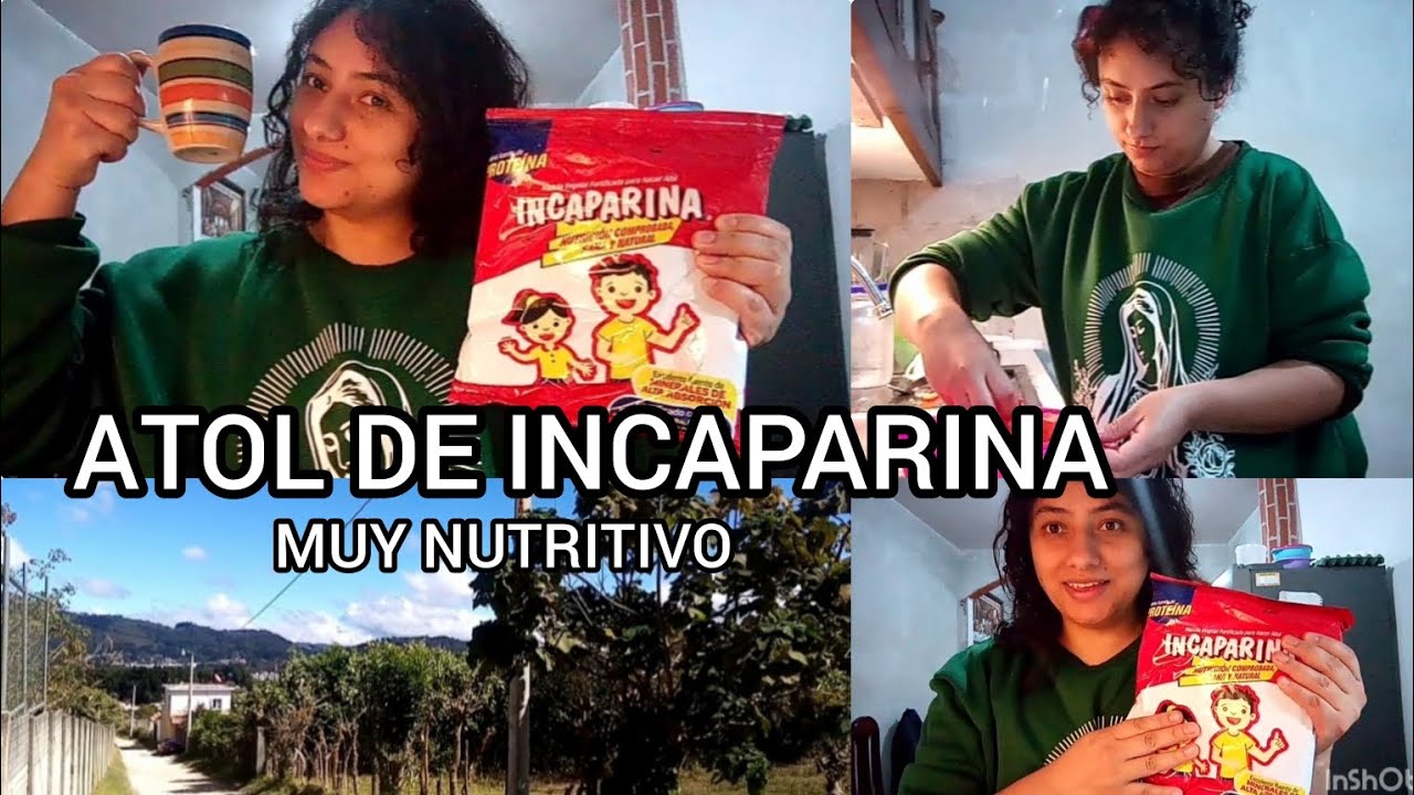 ATOL DE INCAPARINA NUTRITIVO, Preparo VASOS DE FRUTA FRESCA🍋‍🟩🥭🥒 - YouTube