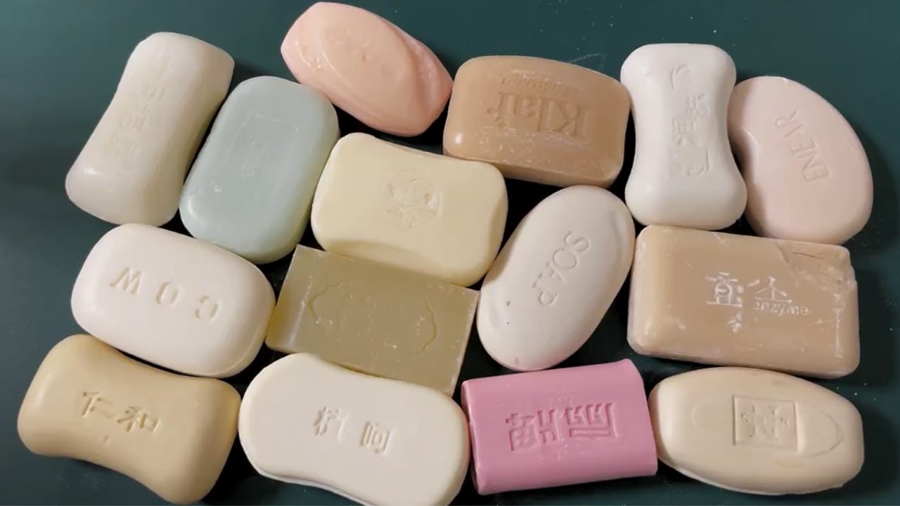 Cutting Soap ASMR 🧼Soap Crushing ️New Soap Carving Satisfying Videos ...