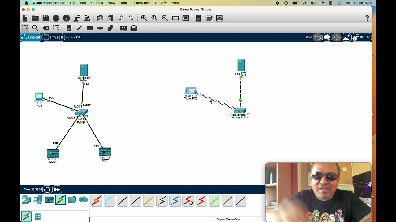 Sistemas IoT Cisco Packt Tracer: conexión de Arduino y Raspberry Pi, vía Ethernet y Wireless ...