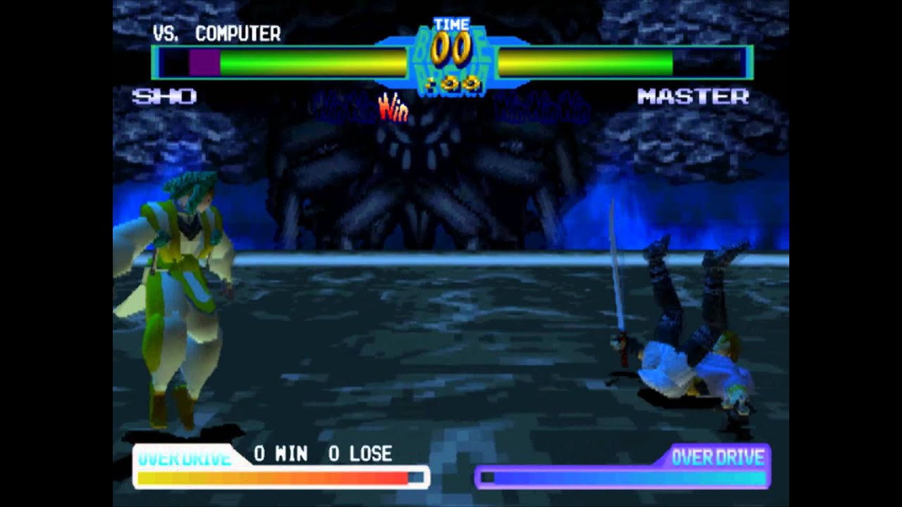 Battle Arena Toshinden 2 Plus - Sho (Me) Vs. Master (CPU) - YouTube