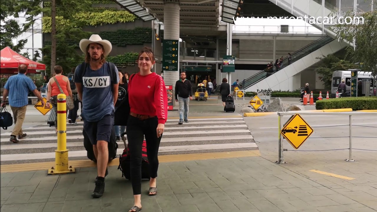YVR international arrival pickup - YouTube