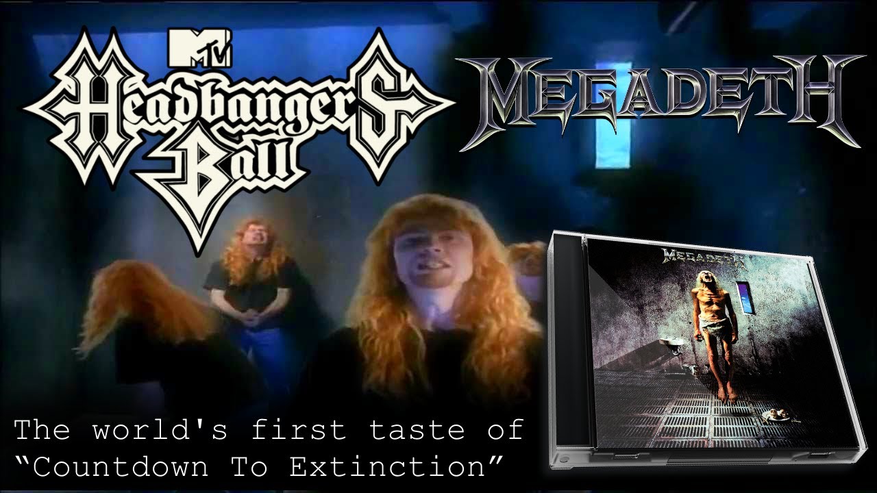 MTV Headbangers Ball Special With MEGADETH - The world's first taste of ...
