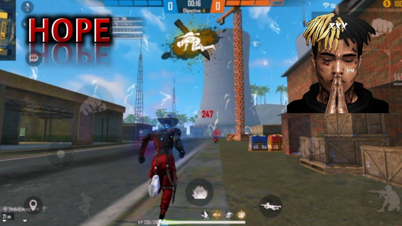 HOPE - XXXTENTACION 🔥| FREE FIRE | NOXA FF - YouTube