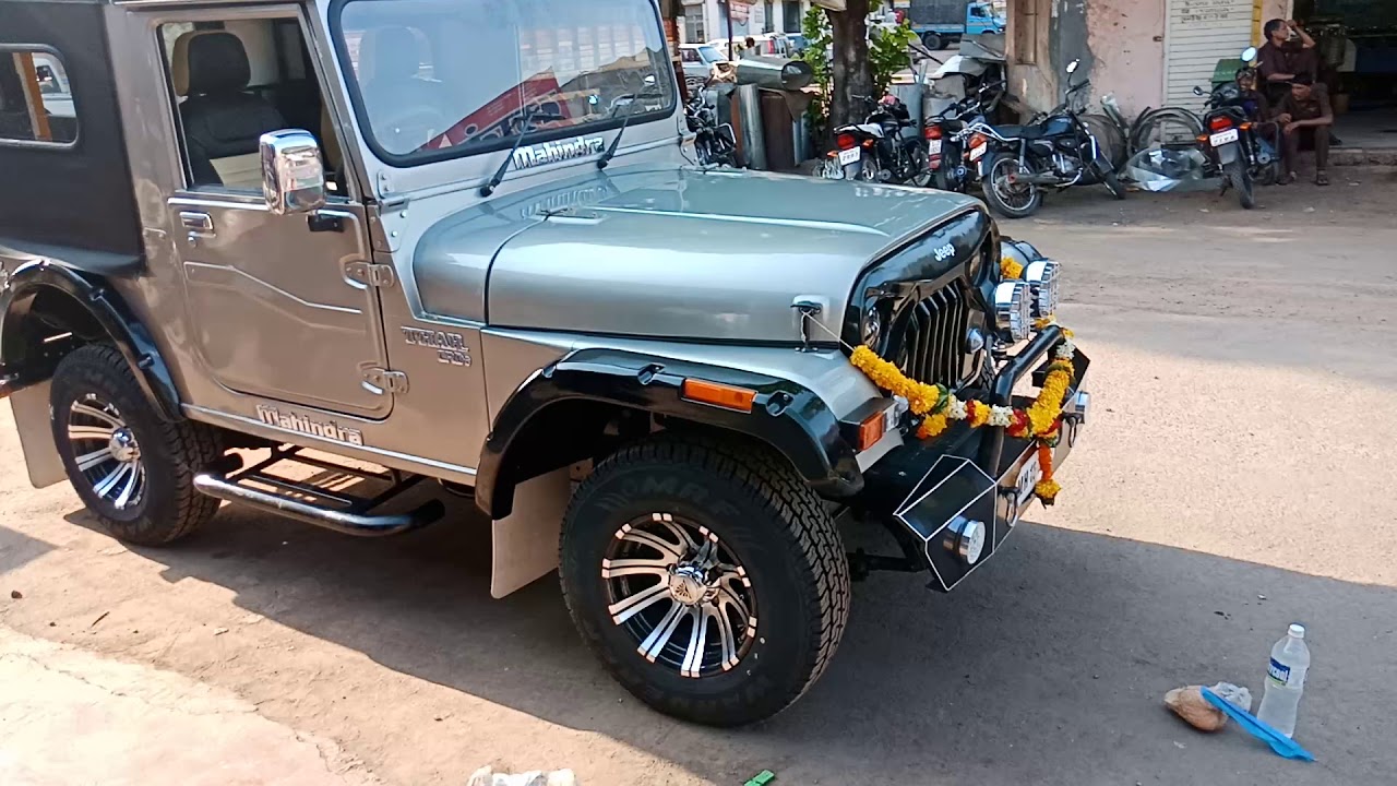 Mahindra 550 DI convert to mahindra Thar Di - YouTube