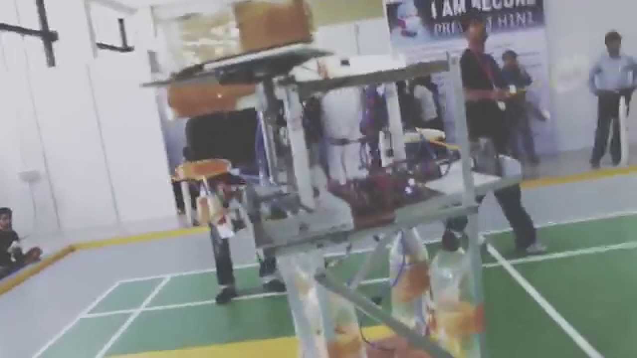 Robocon preps and practice - PVG's COET - YouTube