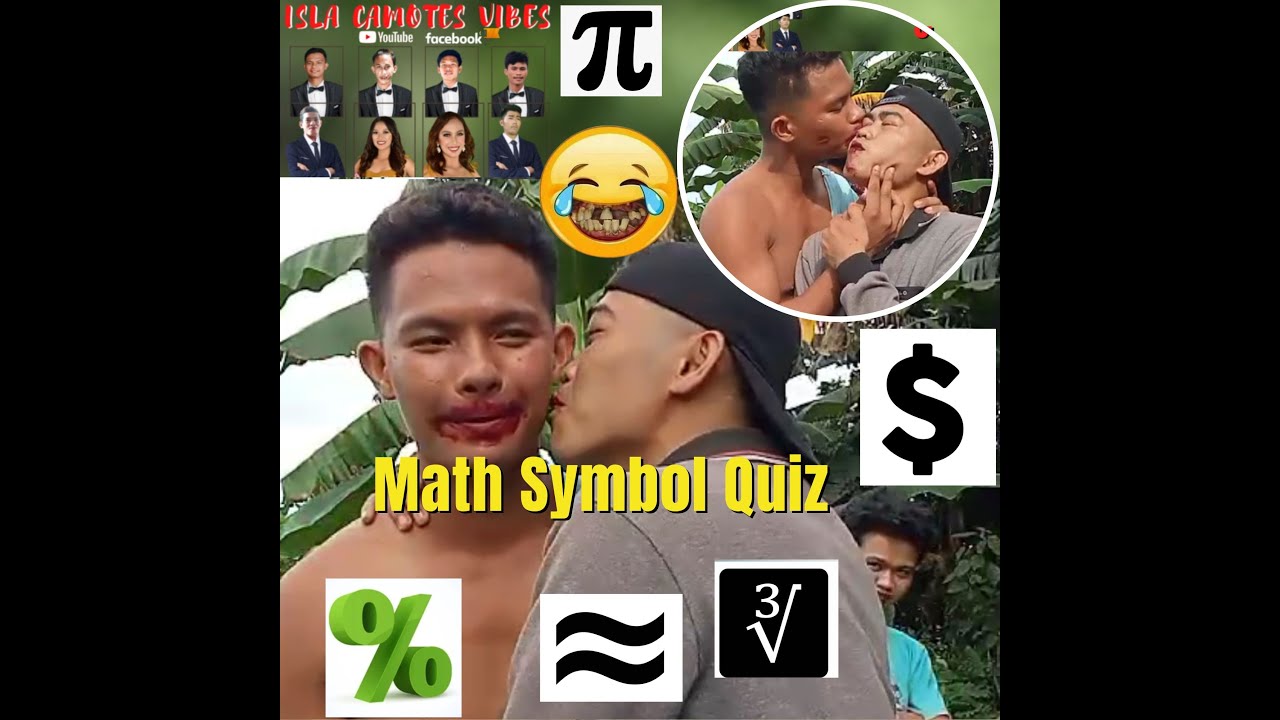 Mathematical Symbol Quiz na may Kunting Laplapan haha. Madali lang ...