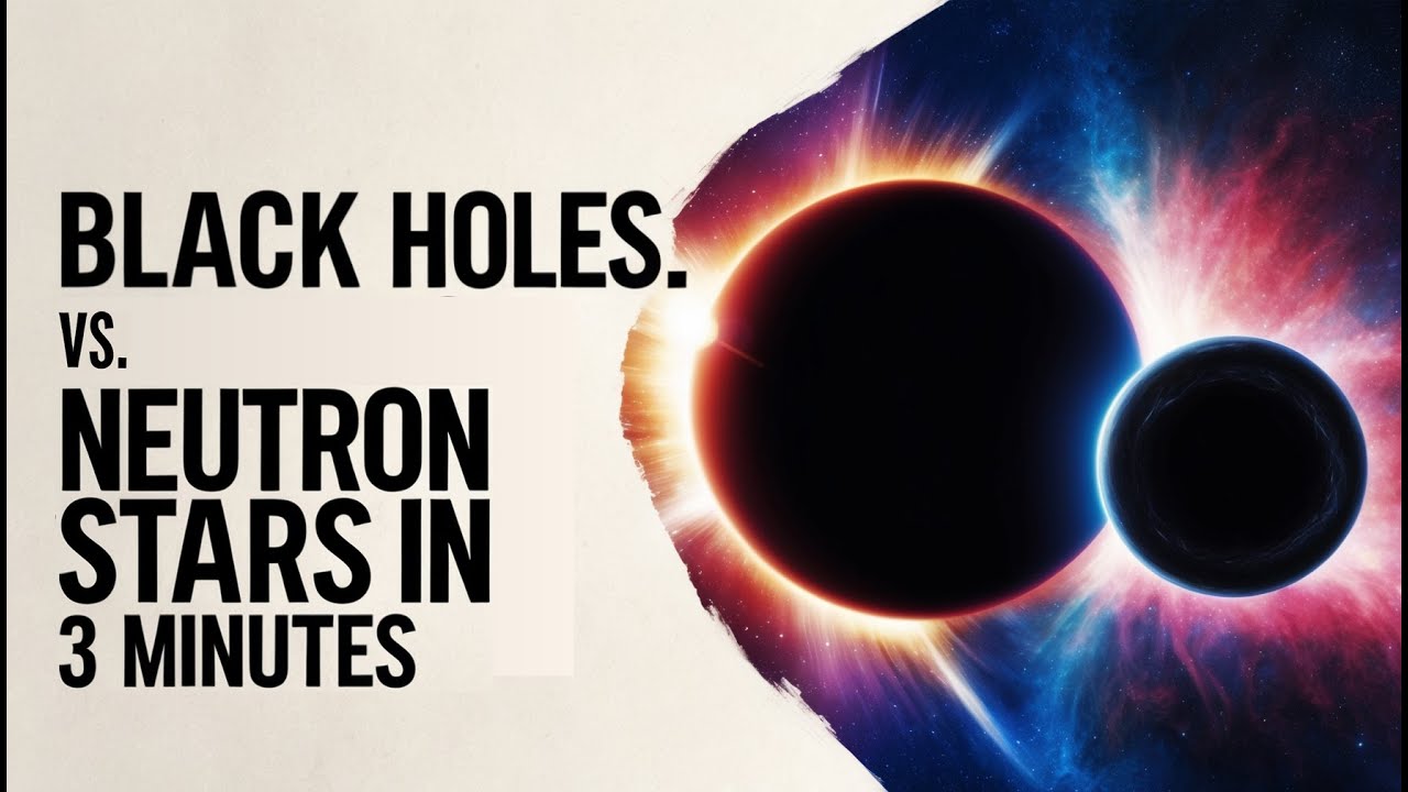 Black Holes vs. Neutron Stars in 3 Minutes - YouTube