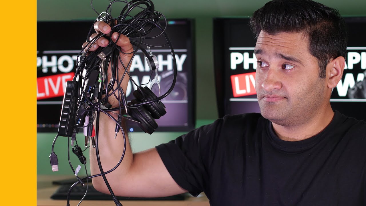 What cables do you need to live stream video and audio - YouTube
