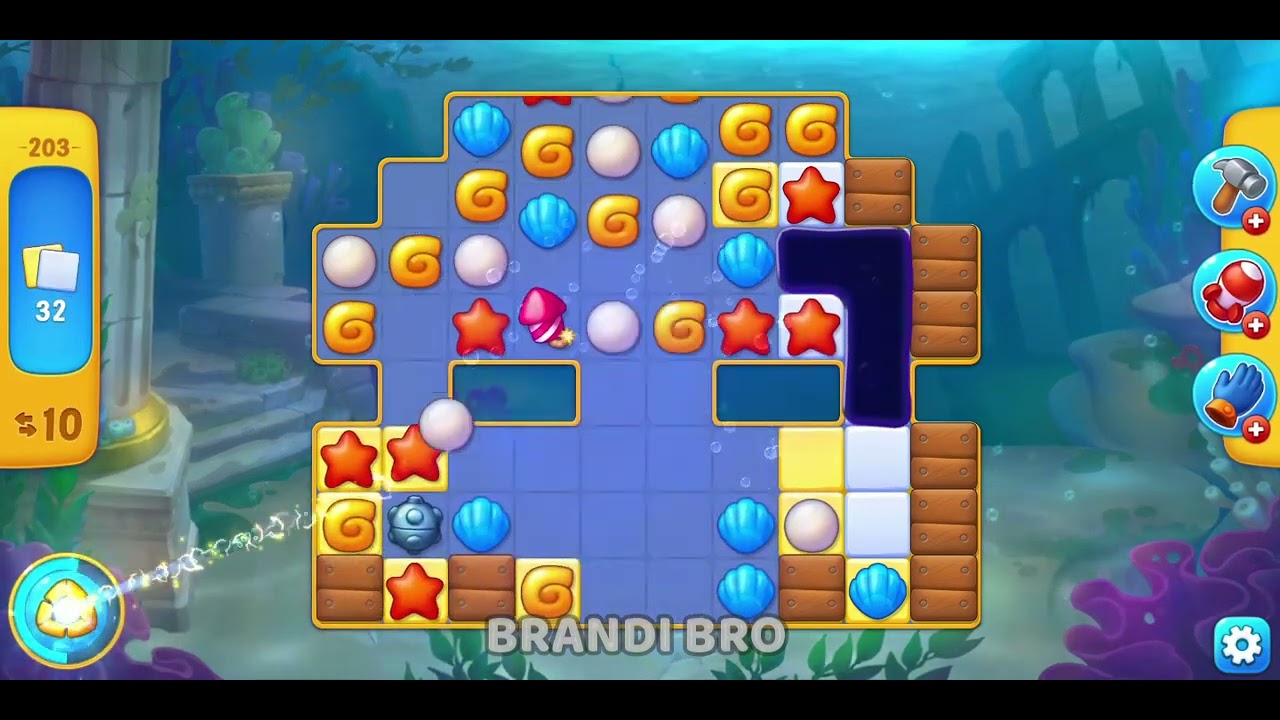 Fishdom; Level 203 Complete🔥😱 | BRANDI BRO | #fishdom #fishdomminigame ...