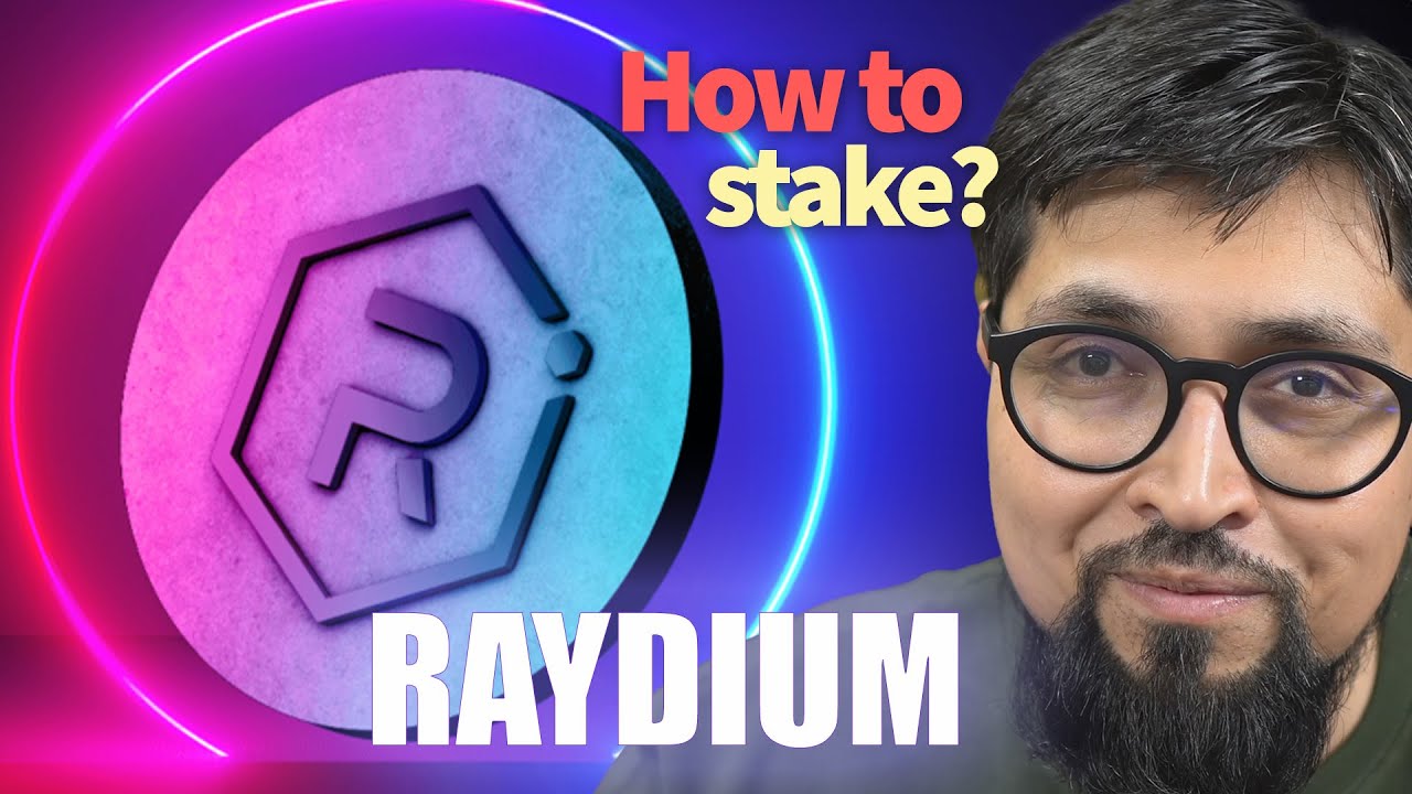 How to stake Raydium DEX - YouTube