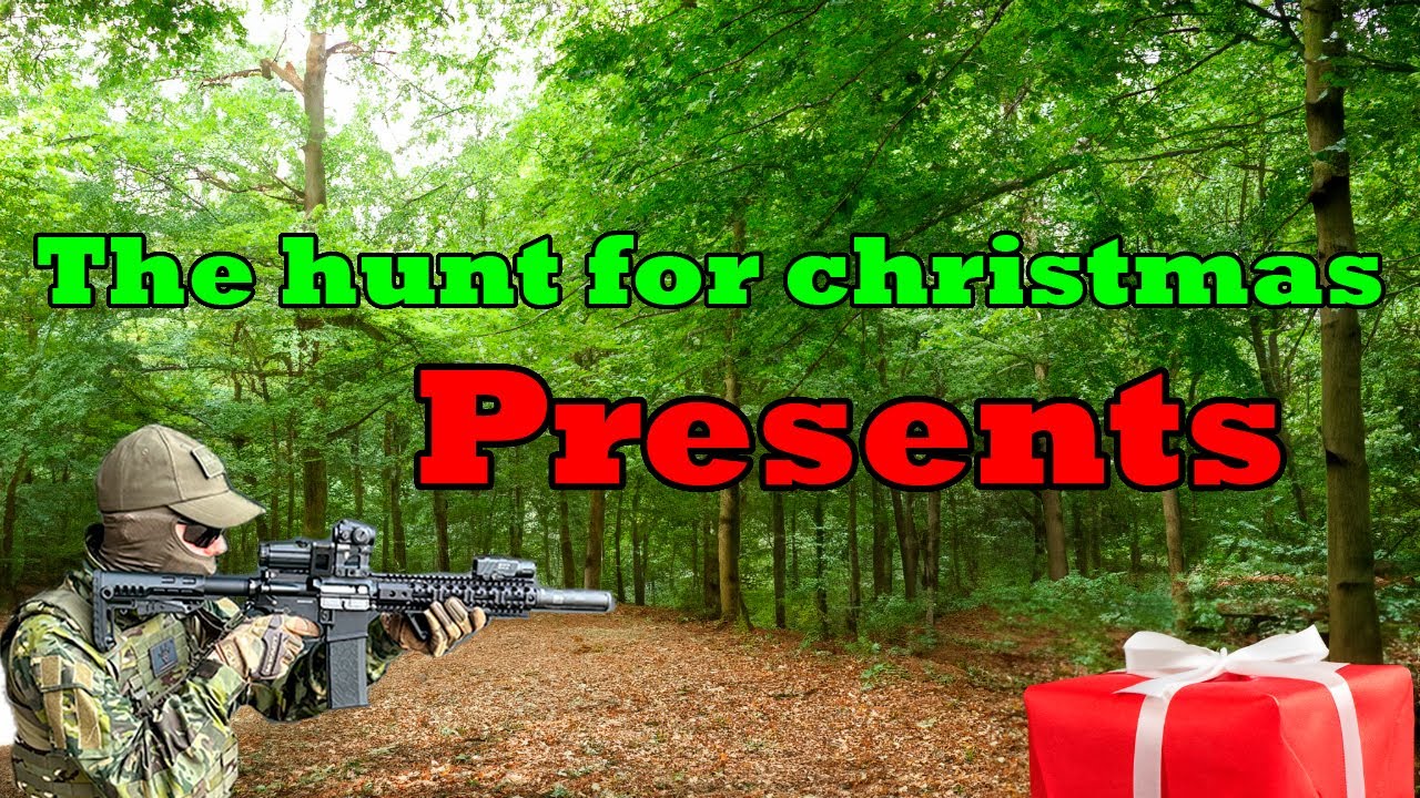 The hunt for christmas presents (airsoft) - YouTube